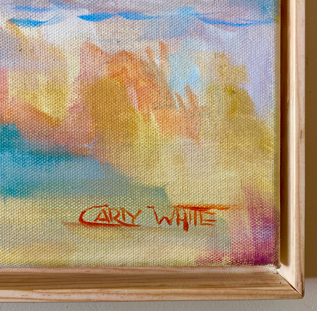Divine Feminine - Original oil painting – Carly White
